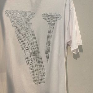 VLONE | Shirts | New Vlone Rhinestone Tee | Poshmark